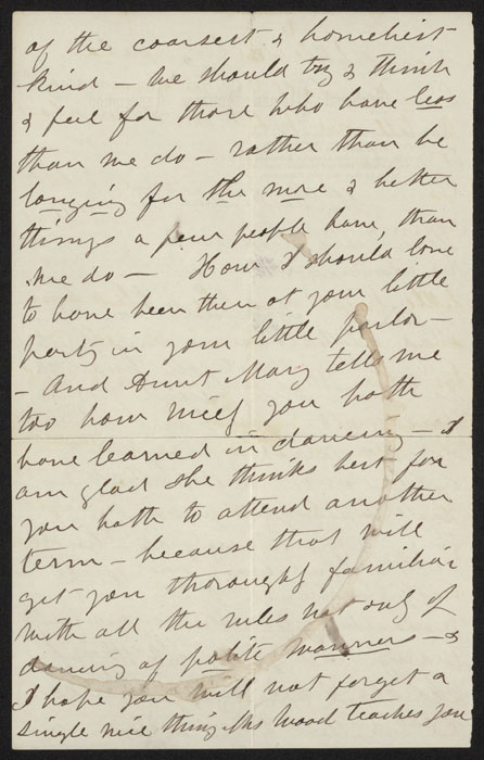Letter, Susan B. Anthony to Louise and Dannie Anthony - Rochester Voices